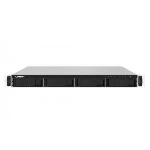 QNAP TS-432PXU-RP-2G Quad-Core 10GbE 4-Bay Rackmount NAS with redundant ...
